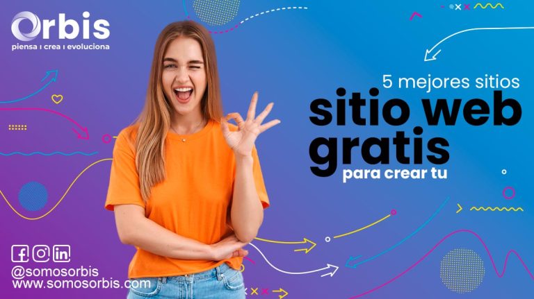 5 mejores sitios para crear tu sitio web Gratis